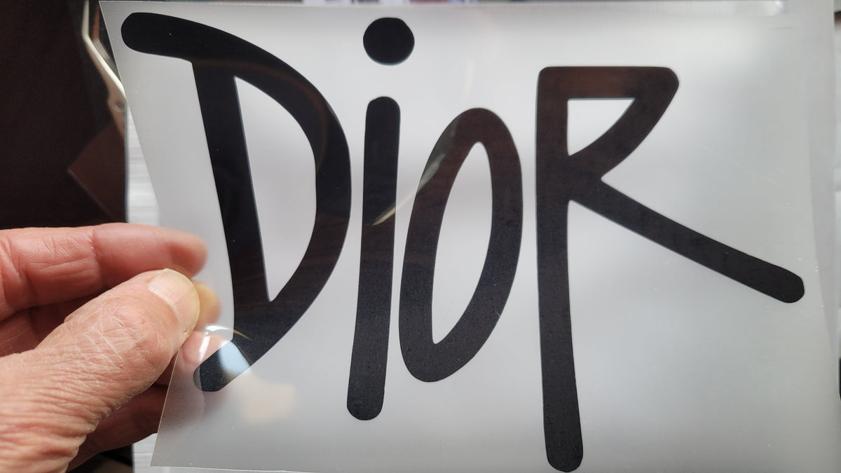 Dior Logo Iron-on Sticker (heat transfer) – Customeazy