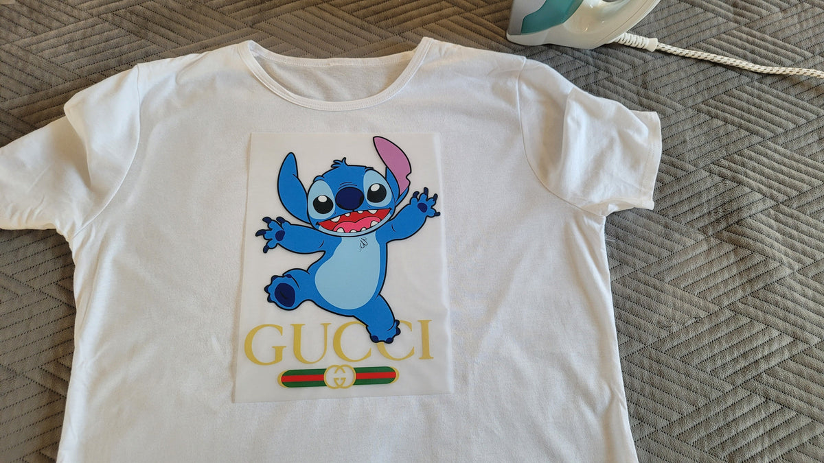 Gucci Stitch Big Color Logo Transfer – Customeazy