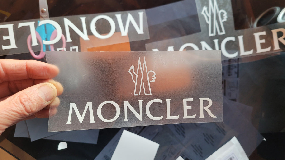Moncler logo Sticker Iron-on (heat transfer) – Customeazy
