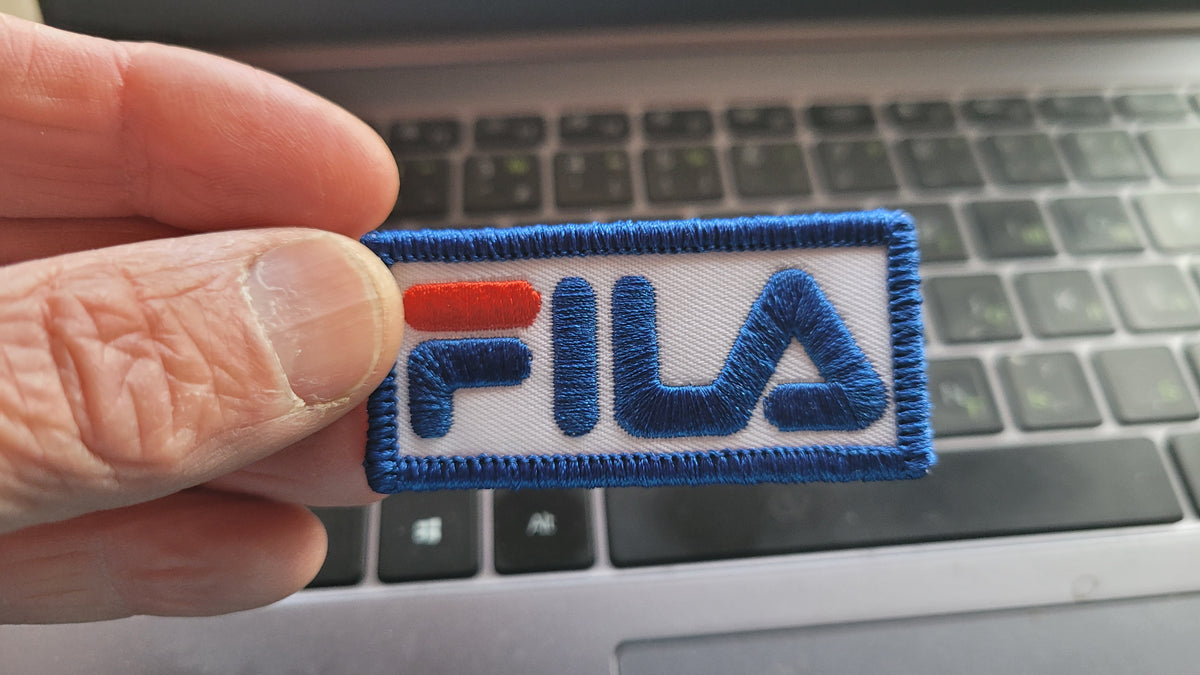 Fila Embroidered patch Logo – Customeazy