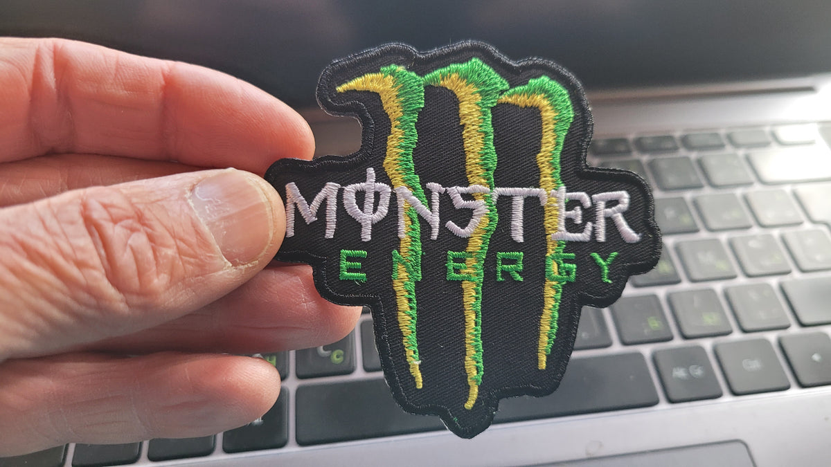 Monster Embroidered patch Logo – Customeazy