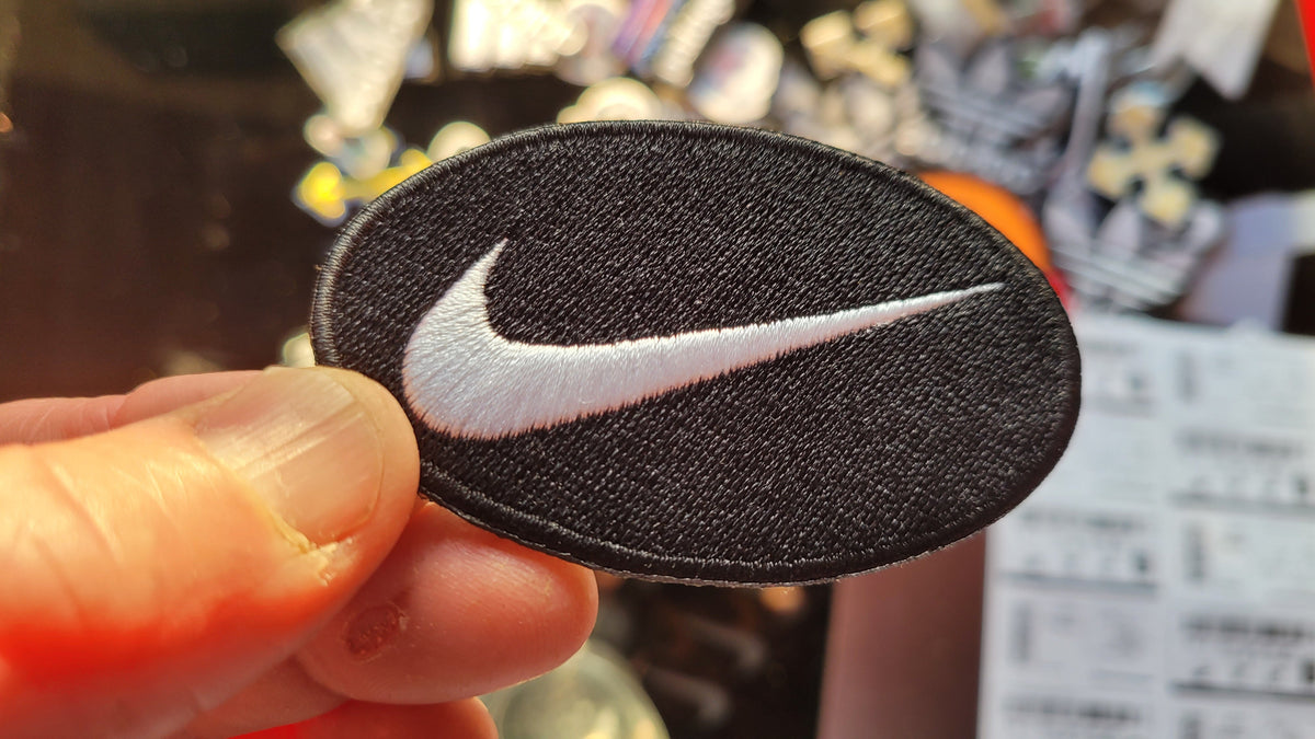 Nike OVAL Embroidered patch Logo – Customeazy