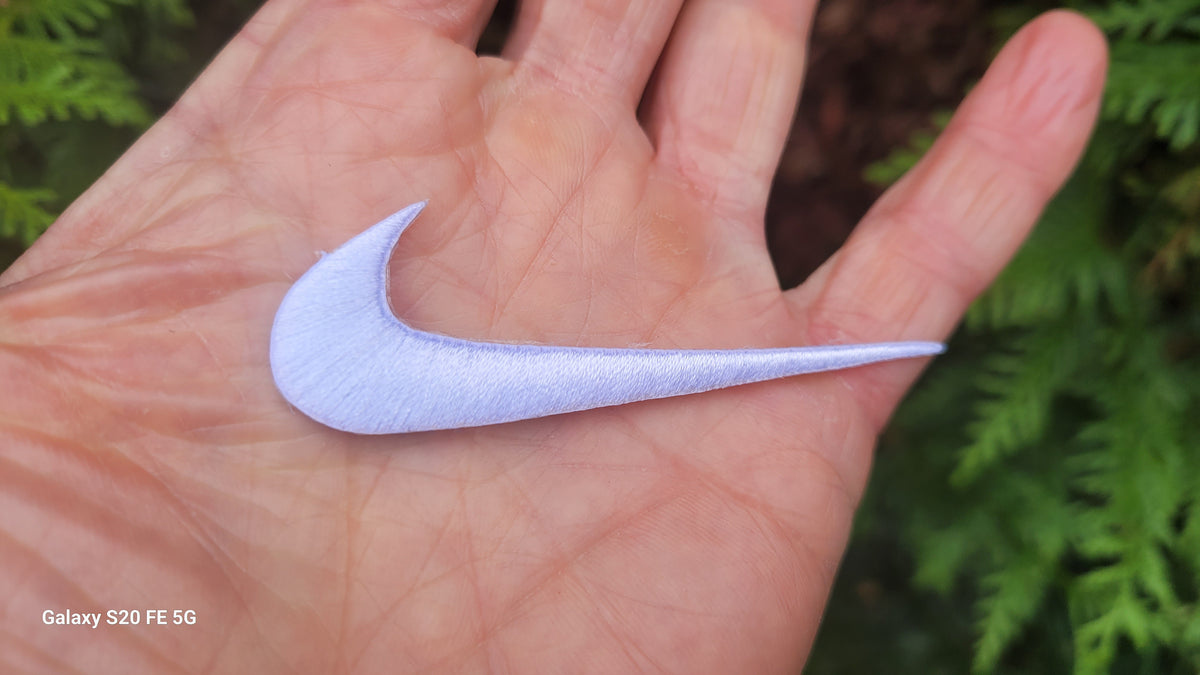 Nike Swoosh Embroidered patch Logo – Customeazy