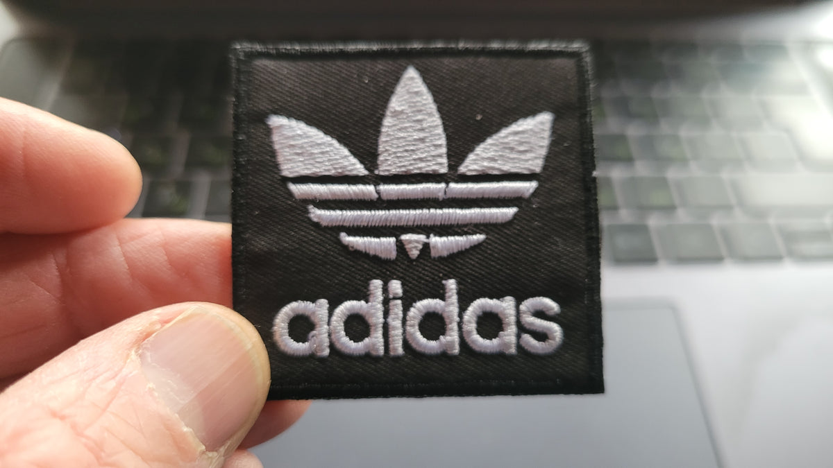 Adidas Trefoil Embroidered patch Logo – Customeazy