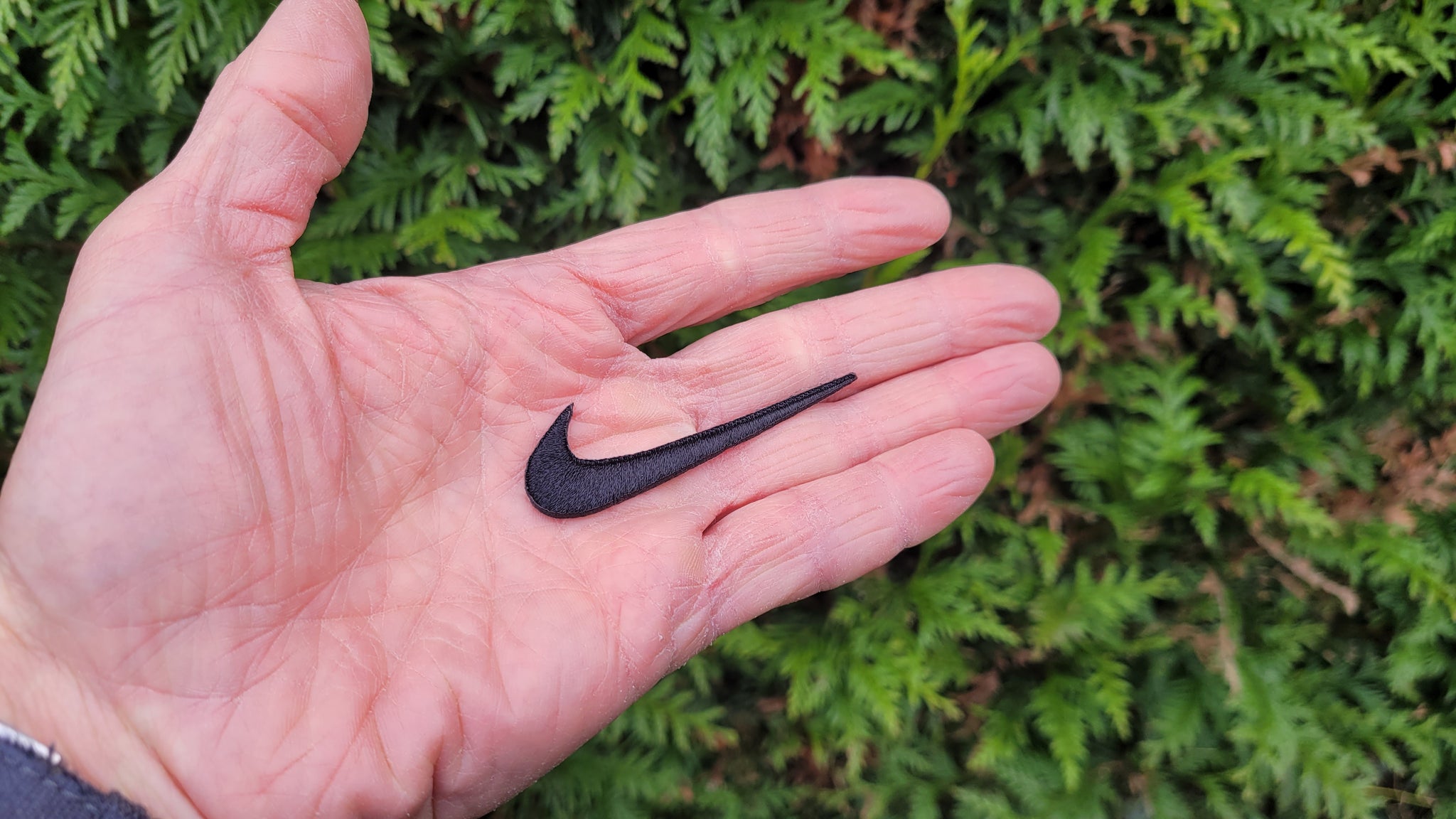 Nike Swoosh Embroidered patch Logo – Customeazy