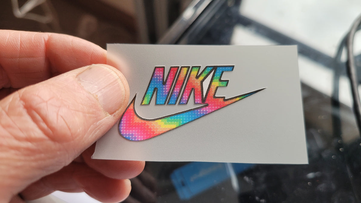 Nike Color Logo Iron-on Decal (heat transfer) (Copy) – Customeazy