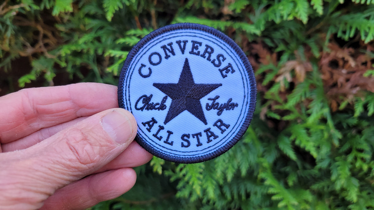 Converse Embroidered patch Logo – Customeazy