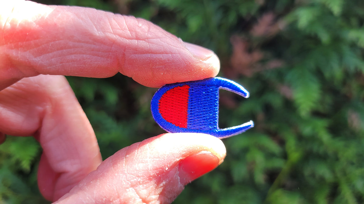 Champion Embroidered patch Logo – Customeazy