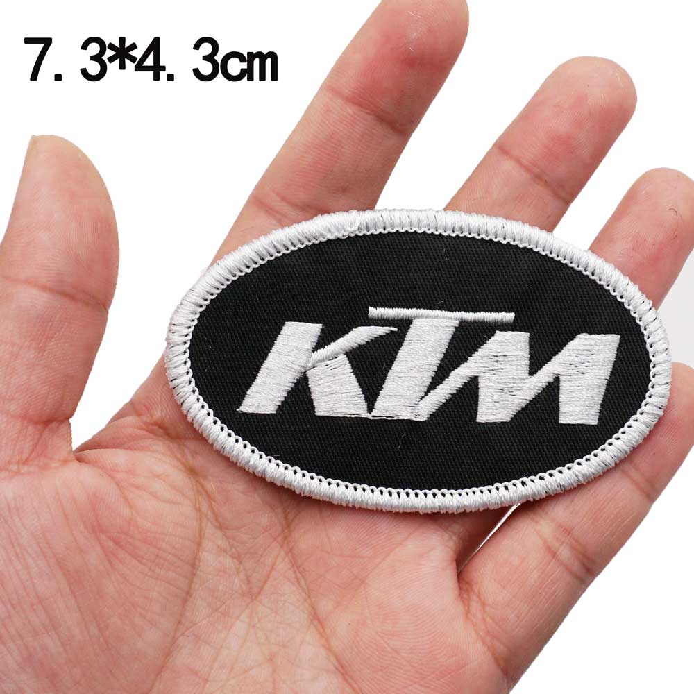 KTM PATCH BC41-2 Embroidered Patch - Heat Apply – Customeazy