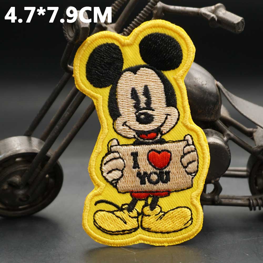 Mickey Mouse HATCH BD131-1 Embroidered Patch - Heat Apply – Customeazy