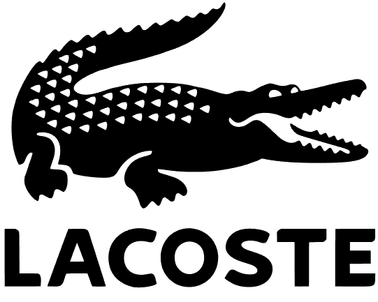 Lacoste Croco only logo Sticker Iron-on – Customeazy