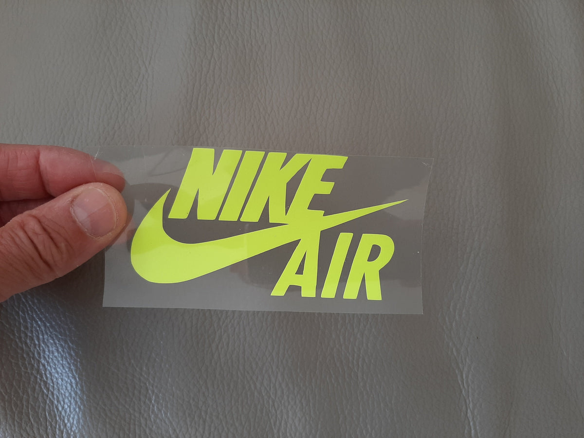 Nike Air Logo Iron-on Sticker (heat transfer) – Customeazy