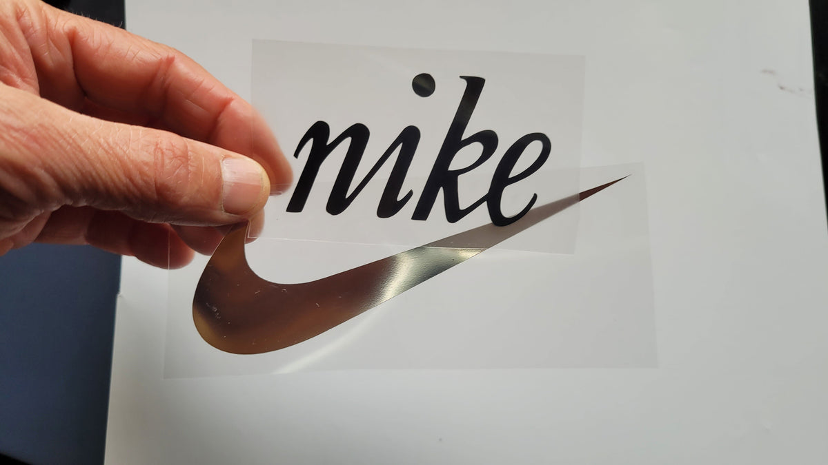 Nike two colours old school Logo Iron-on Sticker (heat transfer ...