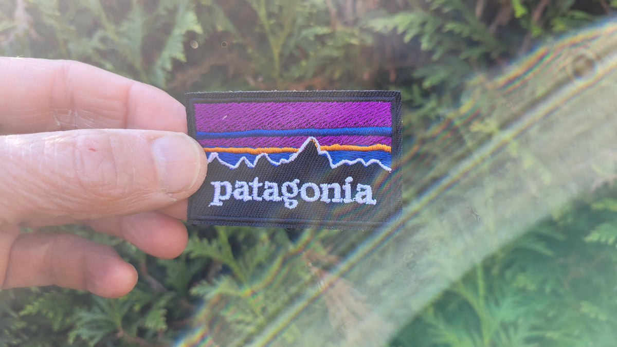 PATAGONIA embroidery patch Logo – Customeazy