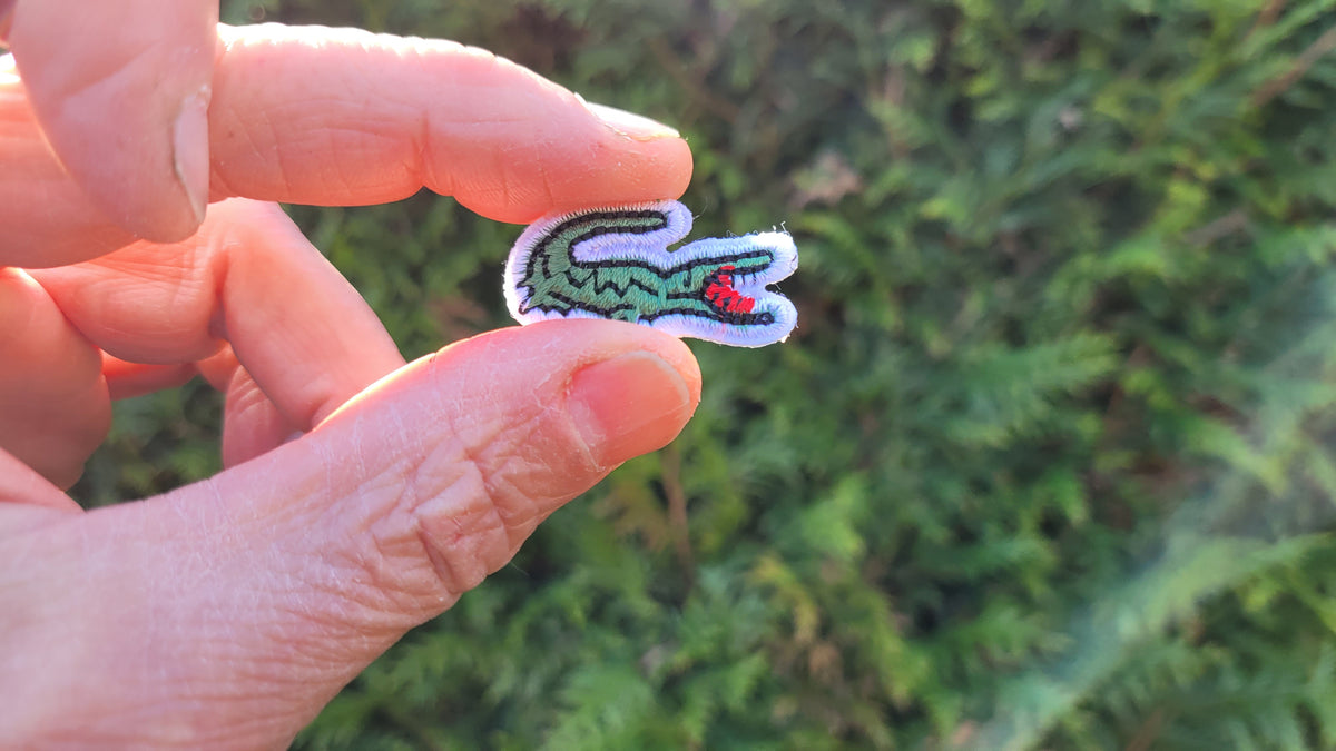 LACOSTE Logo embroidery patch – Customeazy