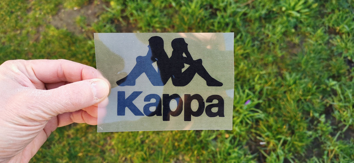 Kappa Logo Iron-on Sticker (heat transfer) – Customeazy