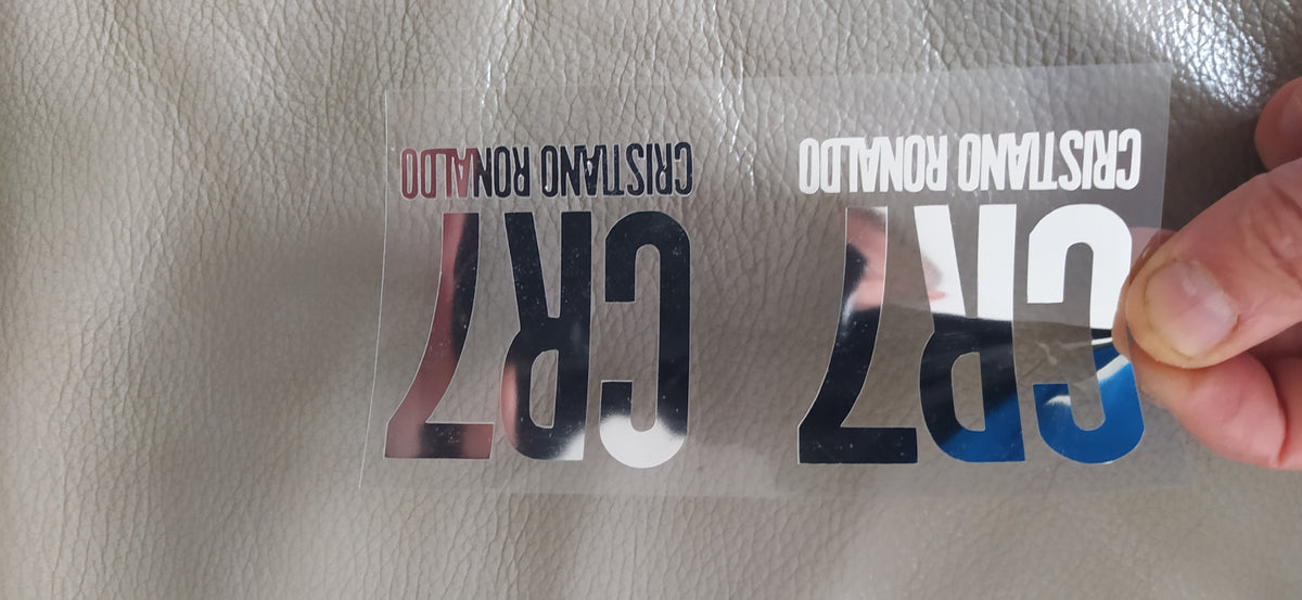 Cristiano Ronaldo CR7 Logo Iron-on Sticker (heat transfer) – Customeazy
