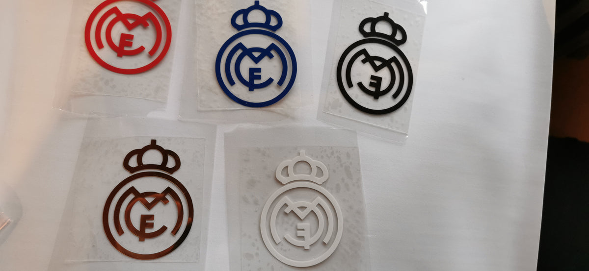 Real Madrid Soccer Logo Sticker Iron On – Customeazy