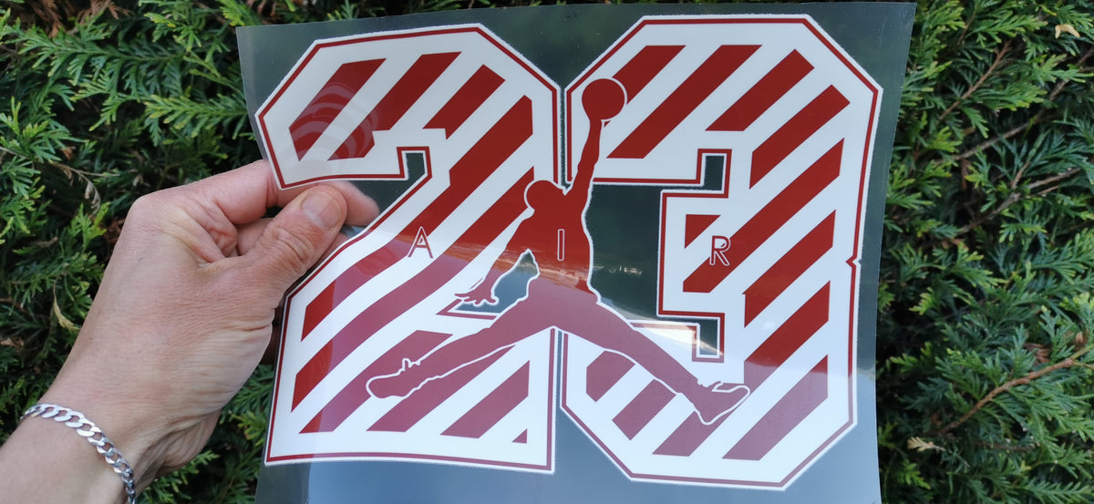 Jordan 23 Big Color Logo – Customeazy