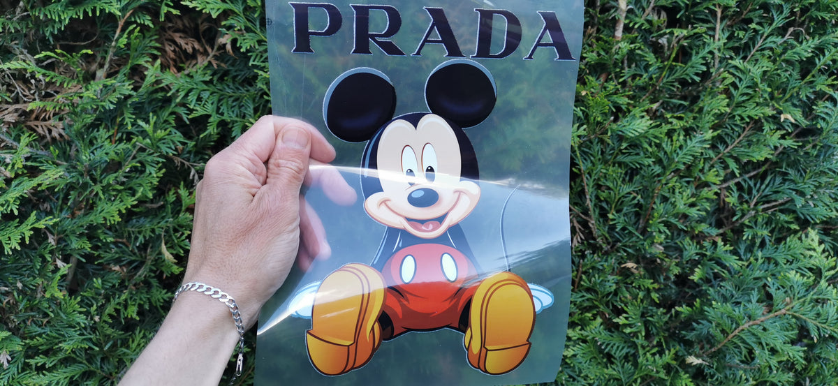 Prada Mickey Big Color Logo – Customeazy