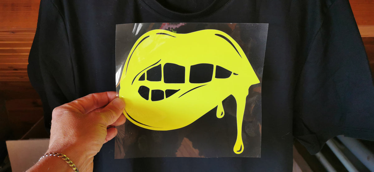 Lips Logo Dripping Sticker Iron-on – Customeazy