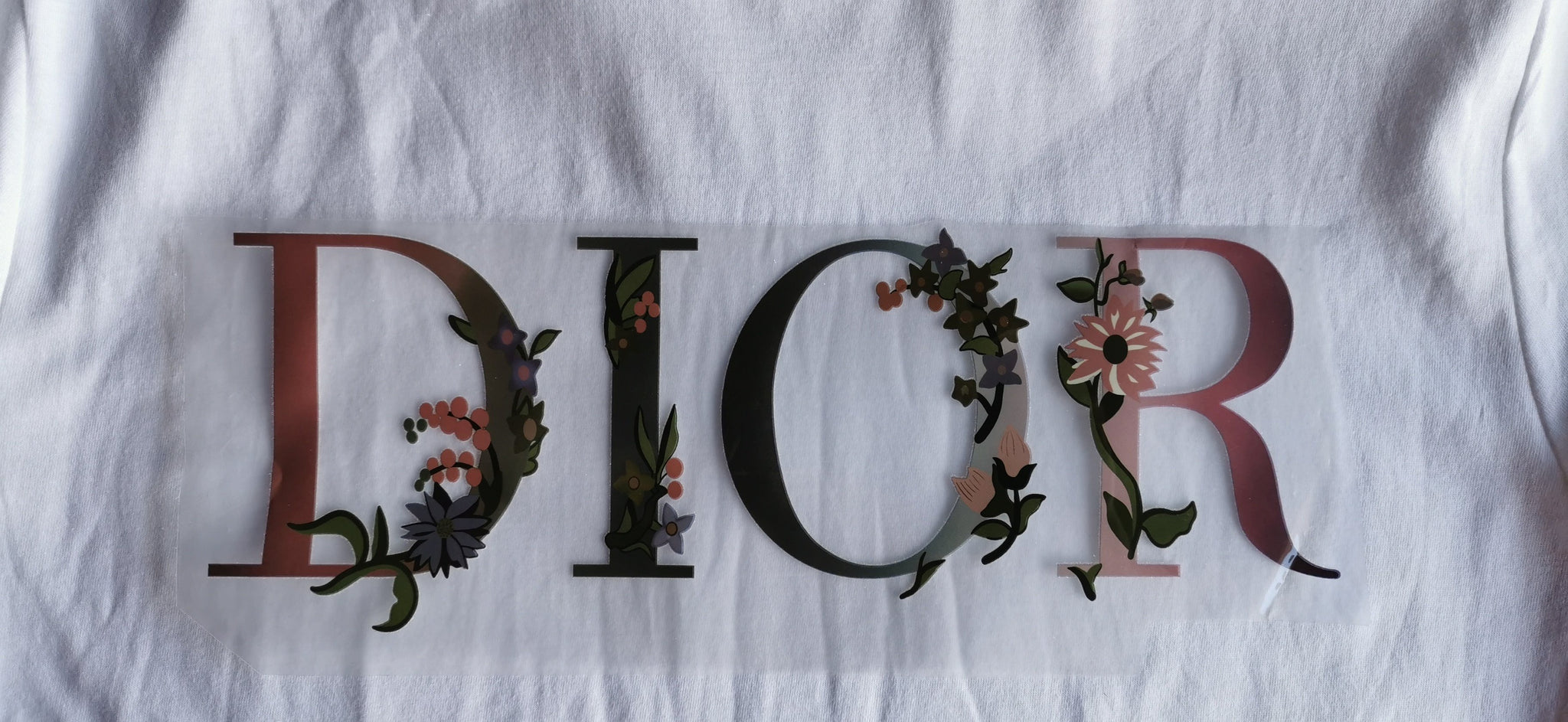 Dior Flowers Big Color Logo – Customeazy