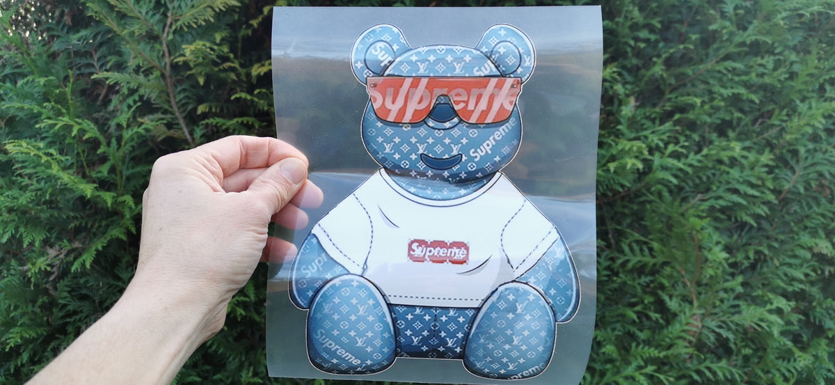 Supreme Teddy Big Color Logo – Customeazy
