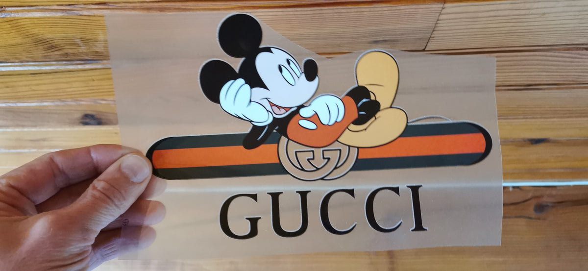 Gucci Mickey Mouse Color Logo – Customeazy